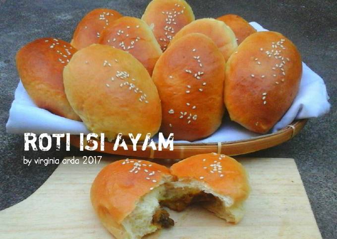 Resep Roti isi ayam oleh VIRGINIA ARDA - Cookpad