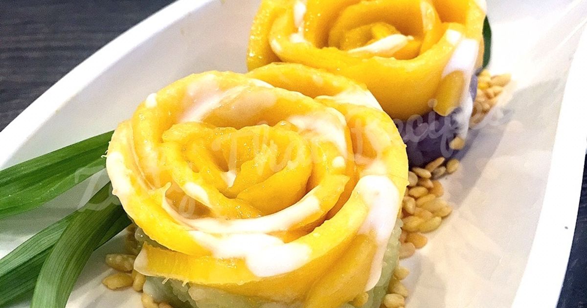 Mango Sticky Rice (Khao Niew Mamuang) Recipe By Wacheerat Tammy