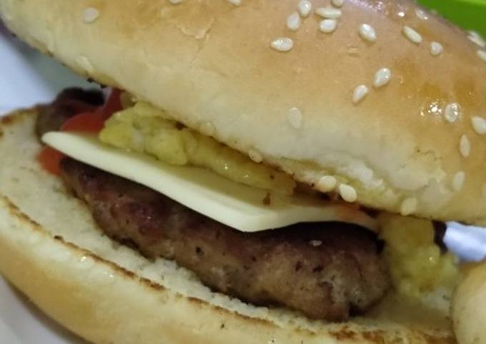 Resep Patty Daging Sapi Homemade, Hamburger oleh Amanda Putri Kurnia ...