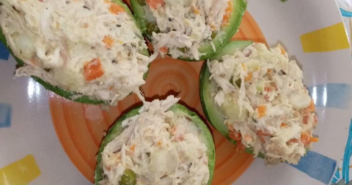 Palta Rellena Receta de Milagros Marin- Cookpad