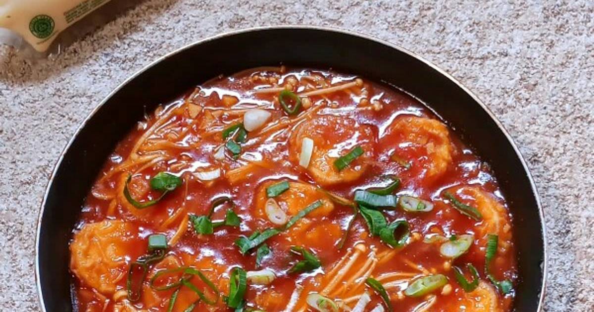 Resep Tofu Enoki Pan oleh Astiya Lestari - Cookpad