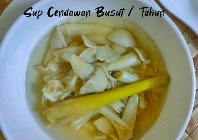 Resipi Sup Cendawan Busut oleh Anur Musa - Cookpad