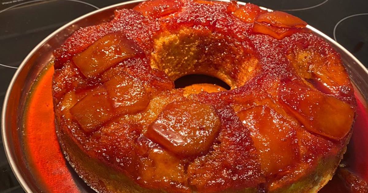 Torta de manzana con azúcar quemada - 4 recetas caseras- Cookpad