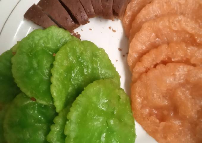 Resep Cucur gula pasir merah ijo oleh Nur Hasanah - Cookpad