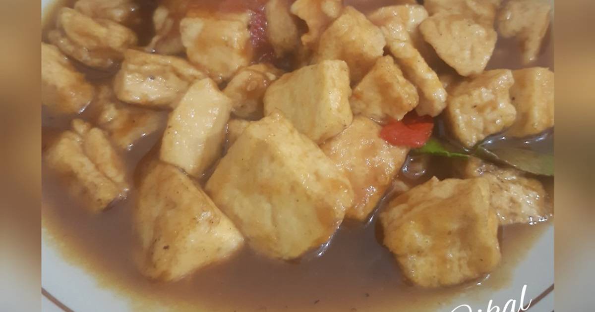 Resep Tahu Kecap oleh Kartika Cikal - Cookpad