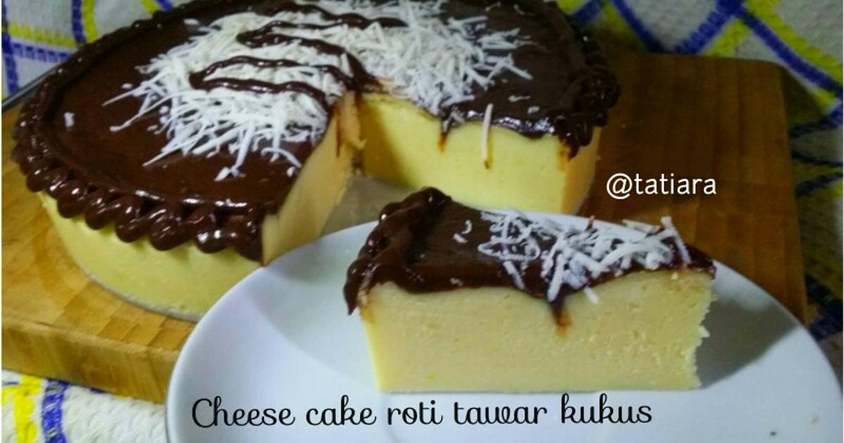 Resep Cheese Cake Roti Tawar Kukus oleh Tatiara - Cookpad