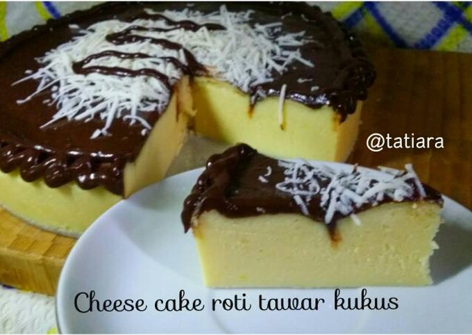 Resep Cheese Cake Roti Tawar Kukus oleh Tatiara - Cookpad