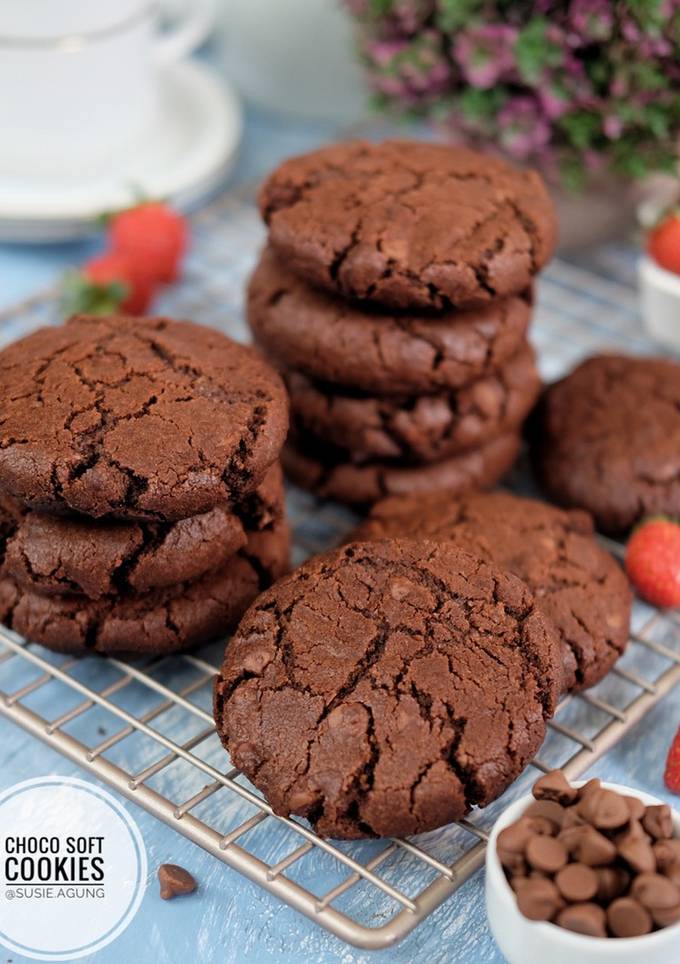 Resep Choco soft cookies oleh Susi Agung - Cookpad
