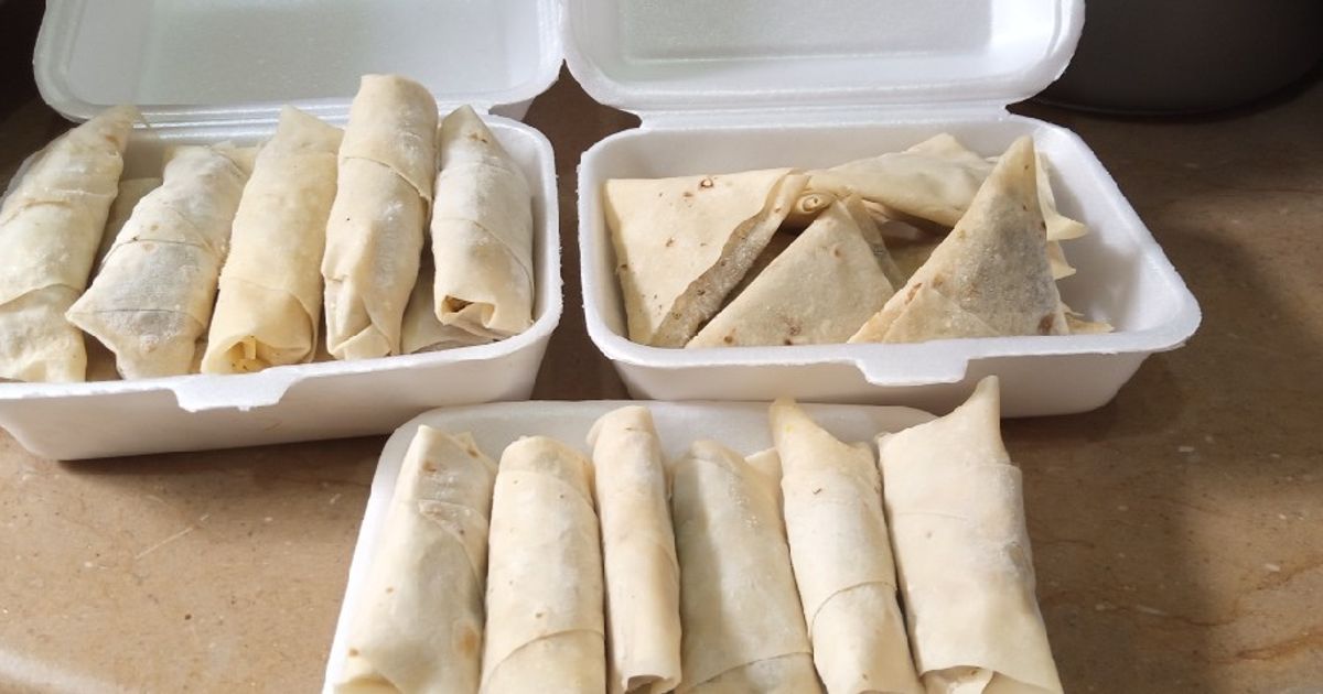 Frozen Roll And Samosa Recipe by Somi Ali - Cookpad