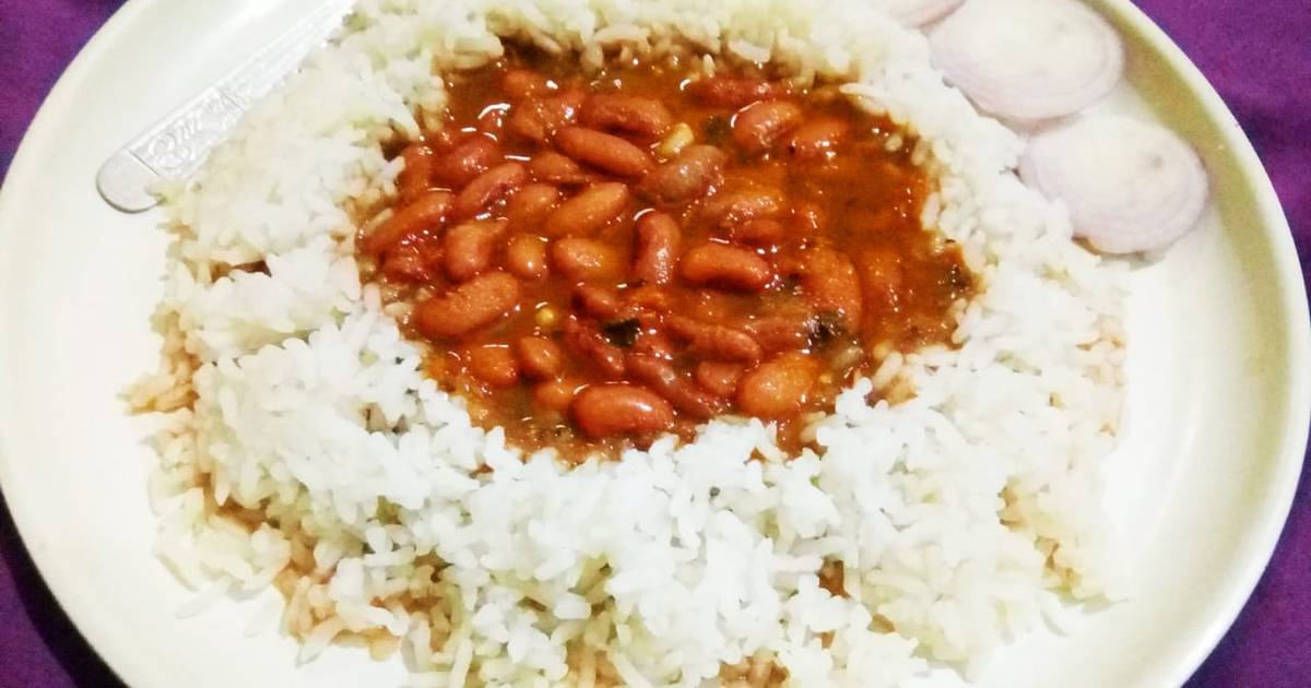 Rajma Rice Recipe by Megha Verma - Cookpad