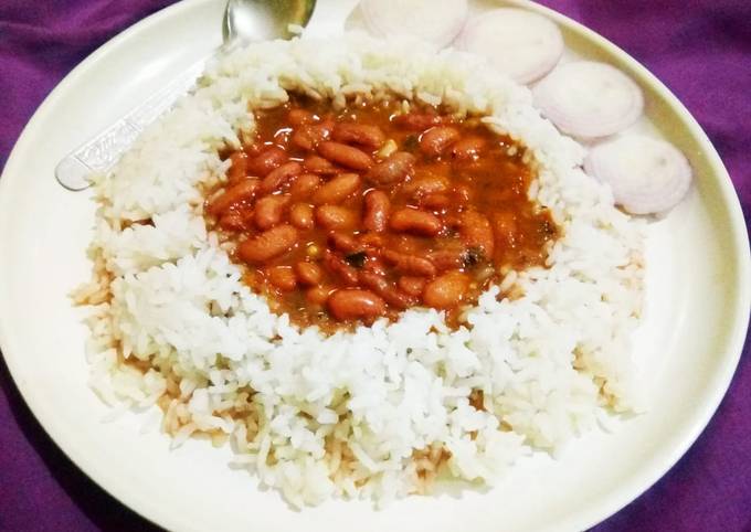 Rajma Rice Recipe by Megha Verma - Cookpad