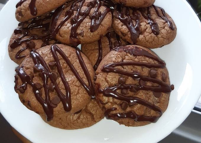 Galletas de chocolate Receta de Leidy Montoya- Cookpad