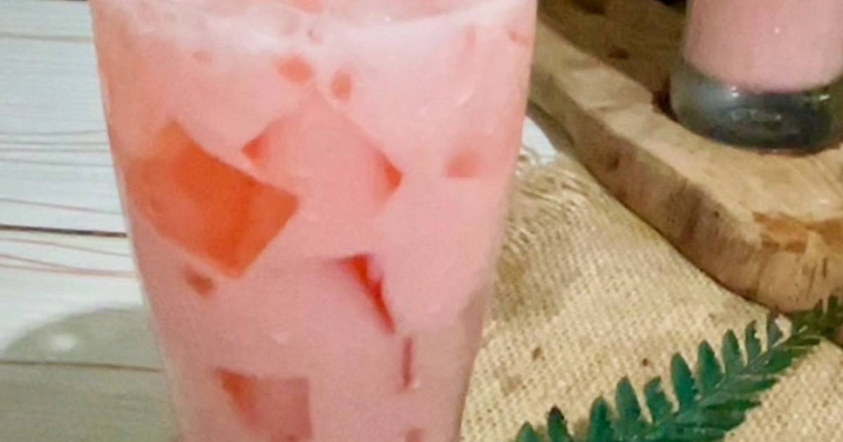 Resep Es Jelly Susu Kekinian yang Segar: Mudah Dibuat & Cocok Dijual!