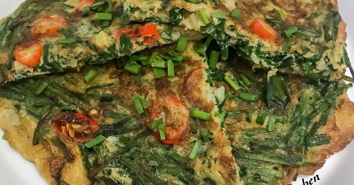 Resep Telur Dadar Kucai oleh Jessica Feliciana - Cookpad
