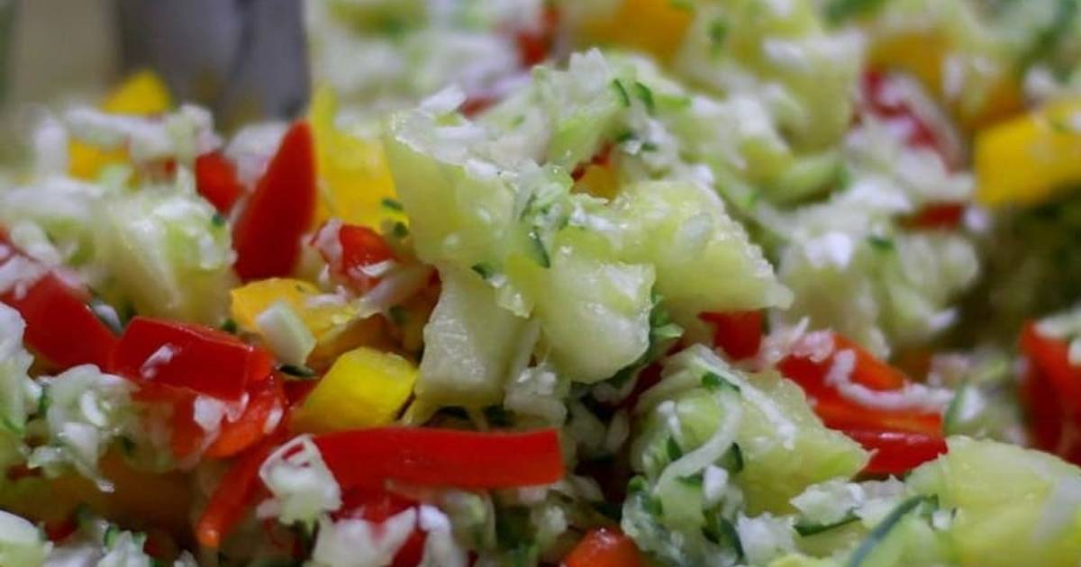Vegetable salad #Vegetable contest Recipe by Nuzla and Robin - Cookpad