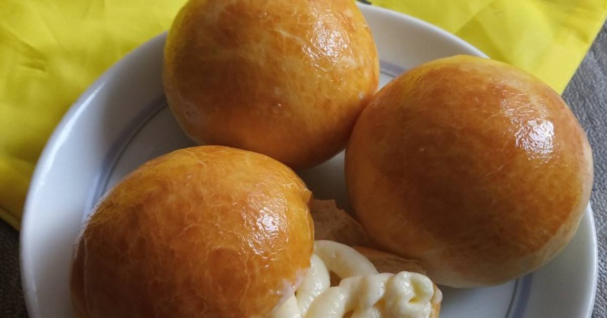 553 resep roti isi krim enak dan sederhana ala rumahan - Cookpad