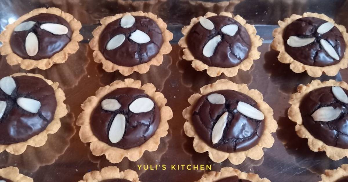 Resep Pie Brownies oleh yuli's - Cookpad