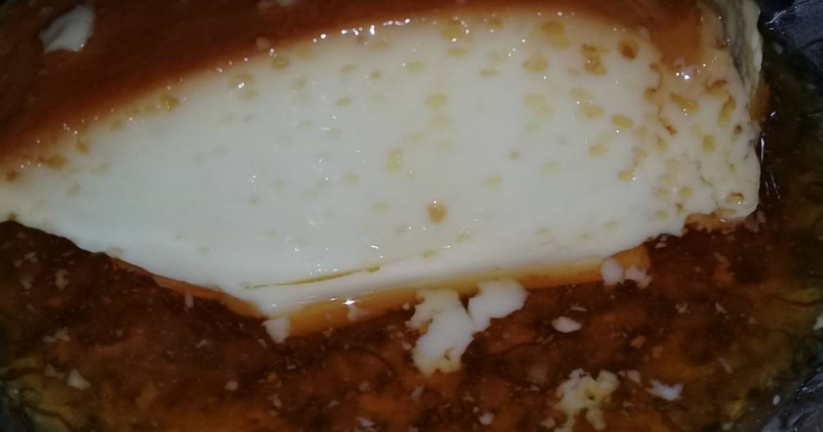 Flan caserito 🍮 Receta de Faby Castillo 🤘- Cookpad