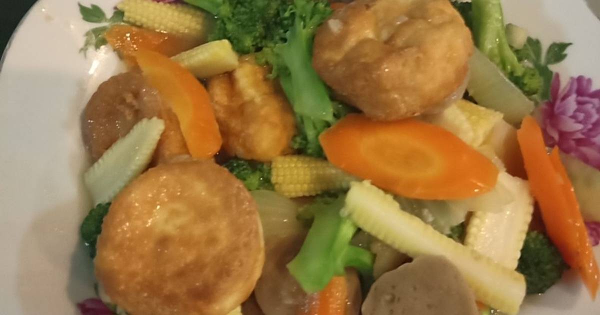 Resep Tumis Sayur Tahu Jepang oleh Novita - Cookpad
