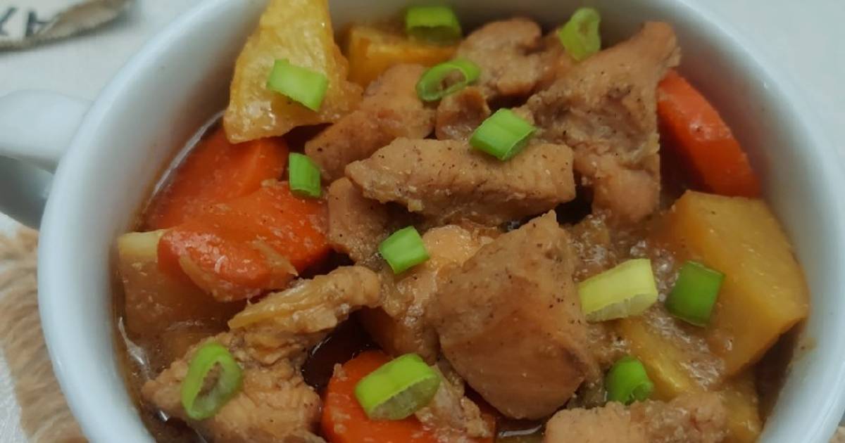 Resep Bistik Ayam Banjar oleh Mama Upay - Cookpad