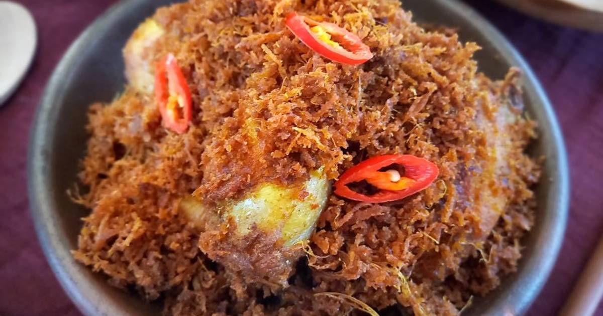 Resep Ayam Serundeng oleh Binti Sae - Cookpad