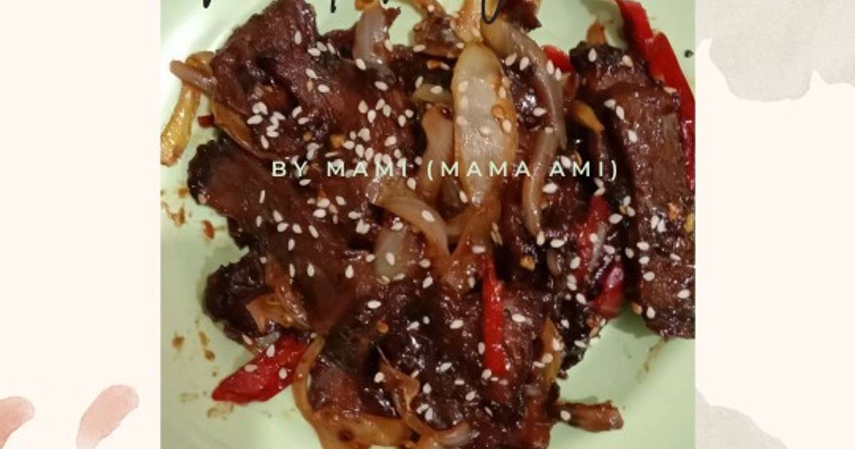 Resep Beef Teriyaki Ala Mami oleh Ami Siti Maryam - Cookpad