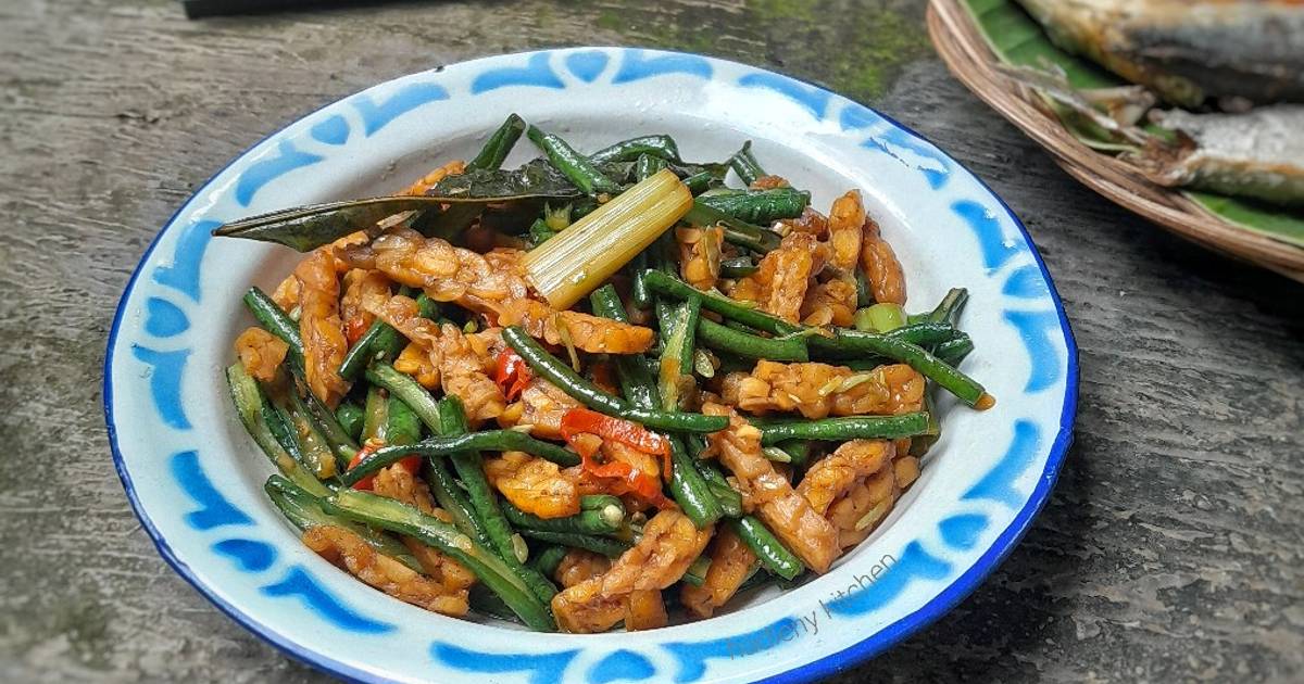 176 resep tumis tempe bumbu putih enak dan mudah - Cookpad