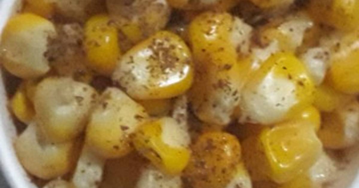 Sweet corn chat Recipe by diksha singh - Cookpad