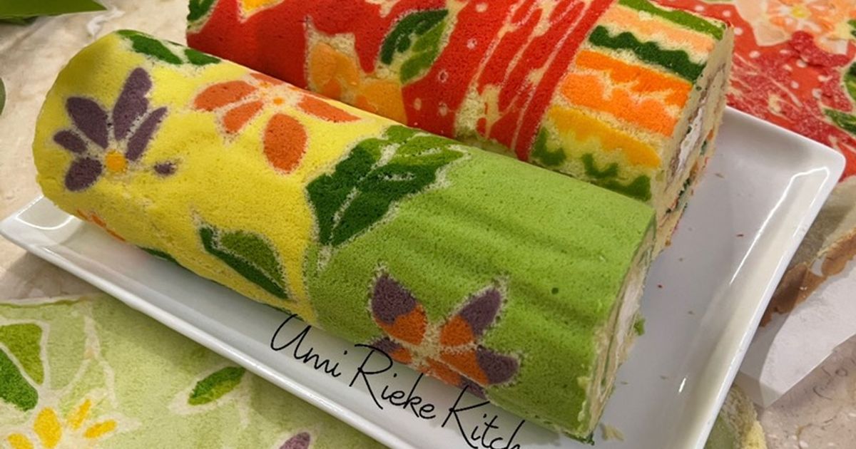 Resep Batik Cake Panggang B (Membuat Sponge Cake Anti Gagal🤫) oleh Umi ...