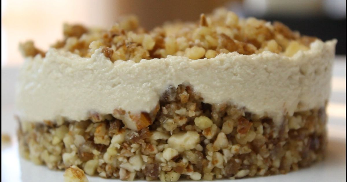 Mini Tarta Vegana De Tofu Y Vainilla En 10 Min 👉 Postres Veganos ...