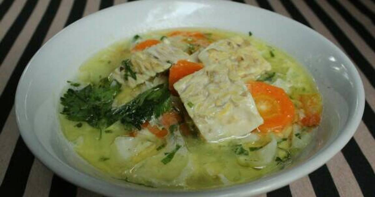 7 resep tempe kuah sup enak dan mudah - Cookpad