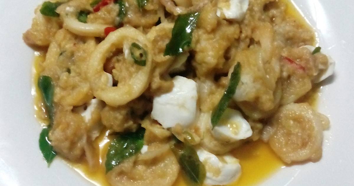 285 resep cumi-cumi telur asin enak dan sederhana - Cookpad