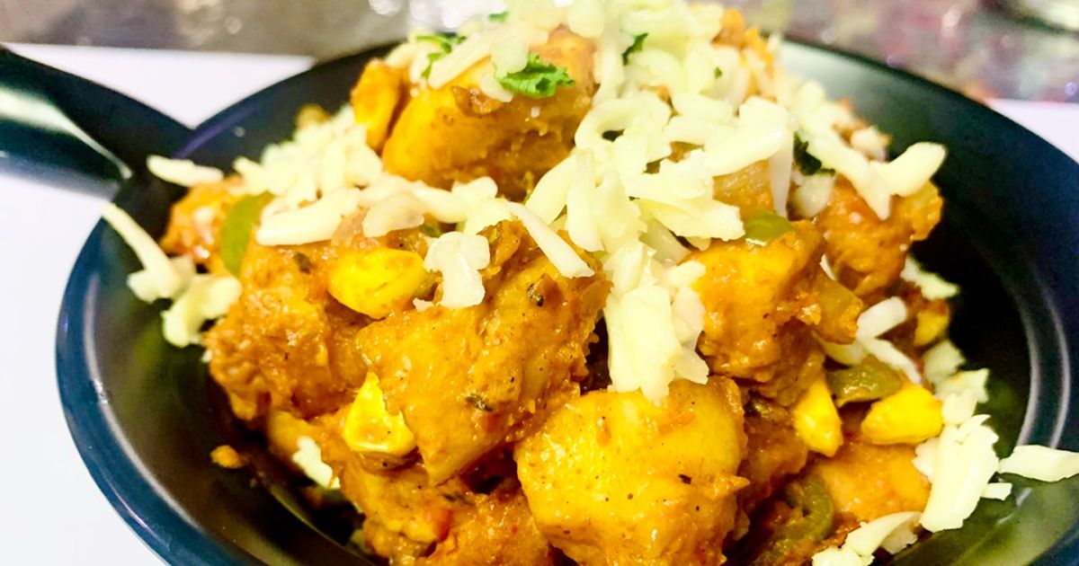 Cheesy Bun Masala Recipe by Go Boundless with Ayushi - Cookpad