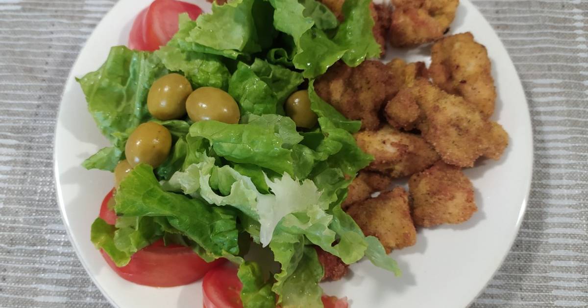 Pechugas de pollo rebozadas - 380 recetas caseras- Cookpad