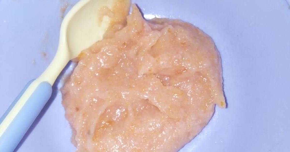 Resep Mpasi 8bln bubur beras tomat wortel oleh Zulfa Zayba - Cookpad