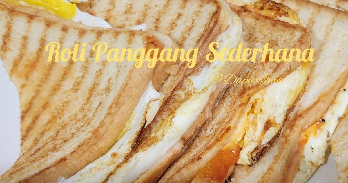 2.125 resep roti panggang enak dan mudah - Cookpad