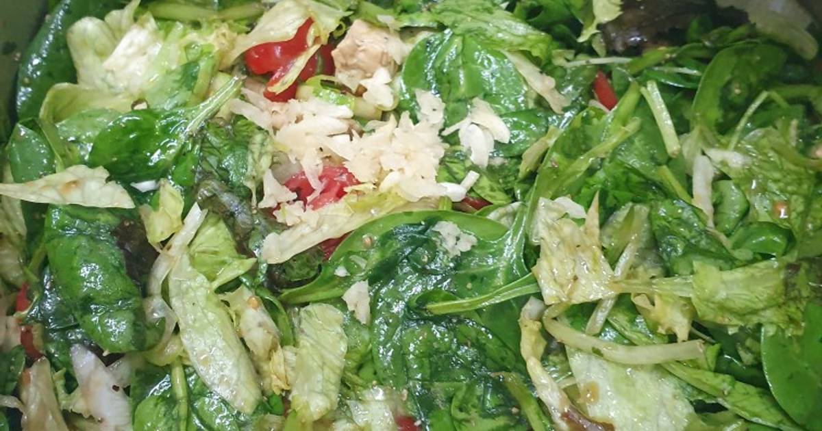 สูตร Leaf salad balsamic recipe สลัดบัลซามิก สูตรยุโรป โดย Ramida ...