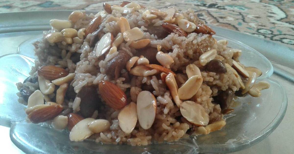 طريقة عمل رز بفول على اصولها بطريقة سهلة وسريعة من عاشقة المهدي 😄 - كوكباد