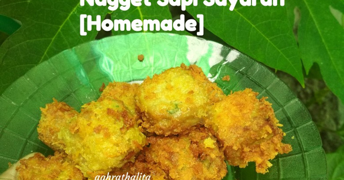 Resep 75. Nugget Sapi Sayuran [Homemade] oleh Agnita - Cookpad