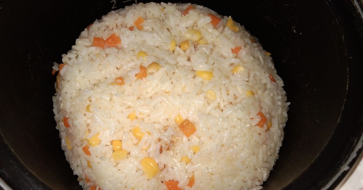 Resep 42. Nasi Mentega Rice Cooker oleh Hani Novita - Cookpad