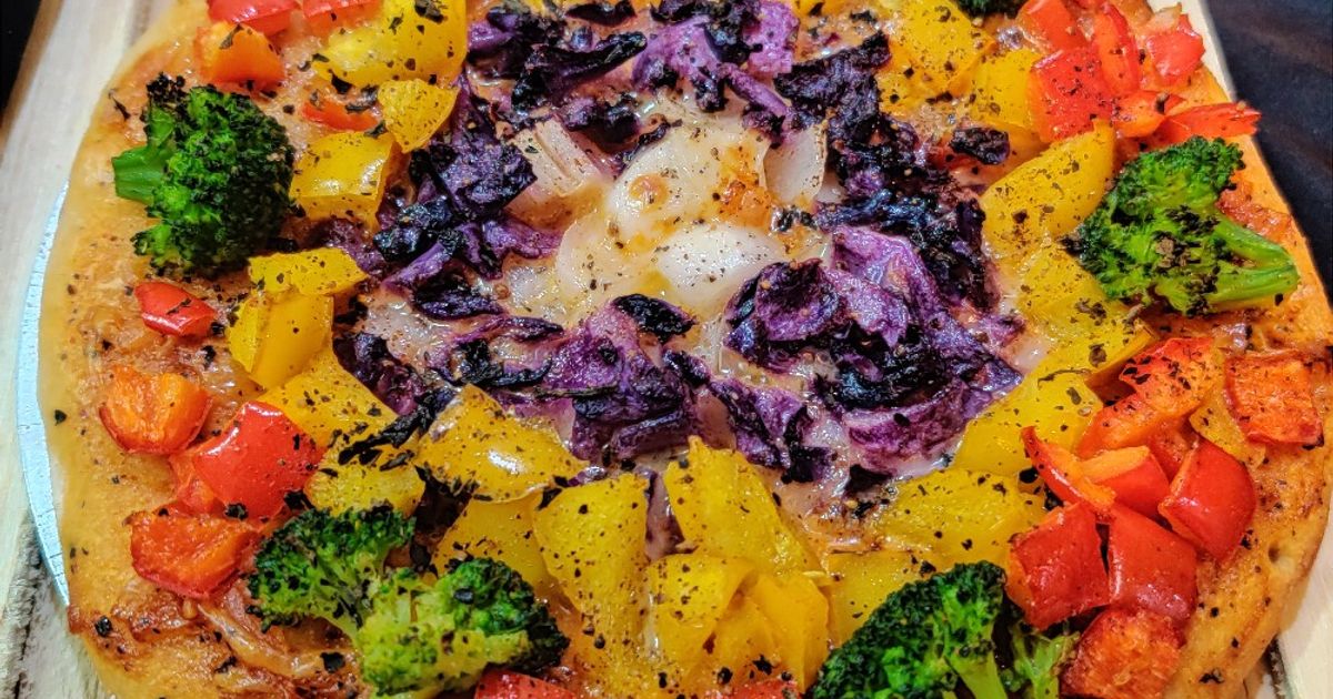 The Not So Guilty Pizza (Whole Wheat Based) Recipe by Sangita Kalra ...