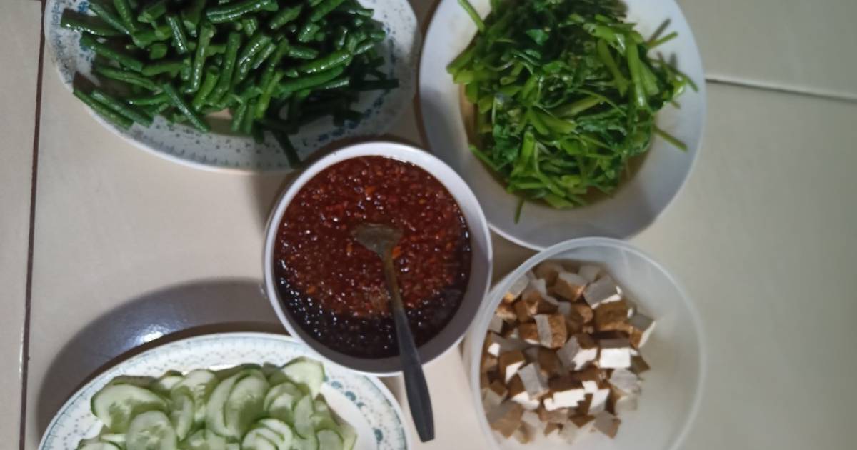 Resep Pecal Sayur oleh Khusnul Khatimah - Cookpad