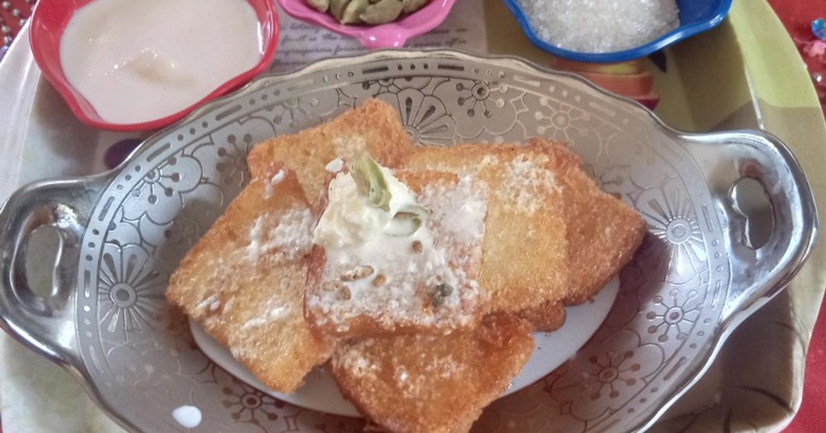 Sweet Bread Toast Recipe by Jyoti Prakash Assudani - Cookpad