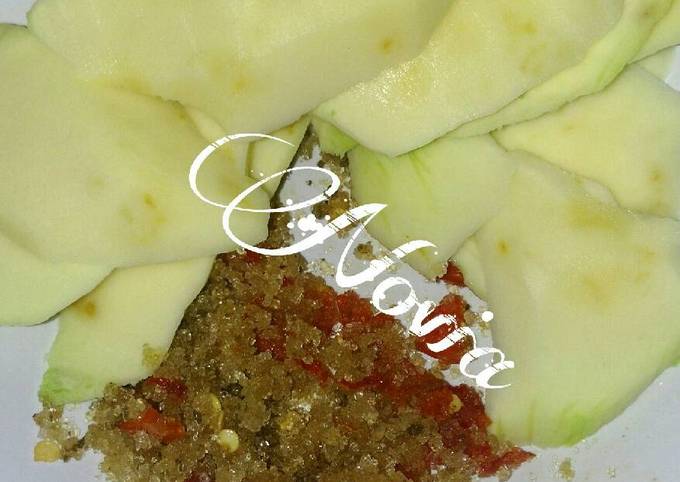 Resep Rujak Colek simple oleh novia - Cookpad