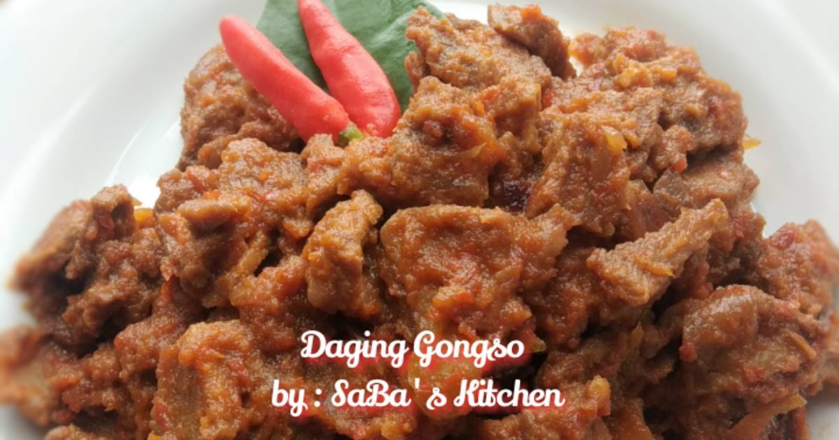 Resep Daging Gongso oleh SaBa's Kitchen - Cookpad