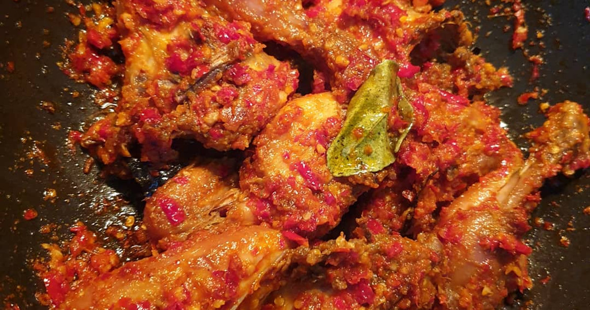 Resep Ayam Balado Makyusss oleh Eva Jieva - Cookpad