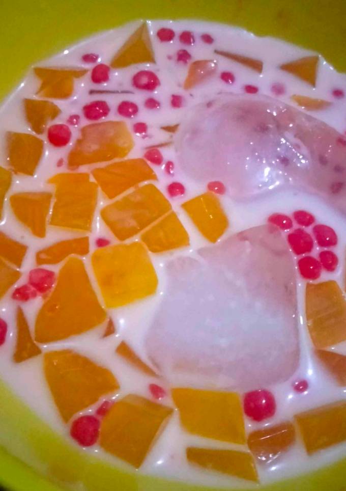 Resep 11. Es campur simpel oleh Diah - Cookpad