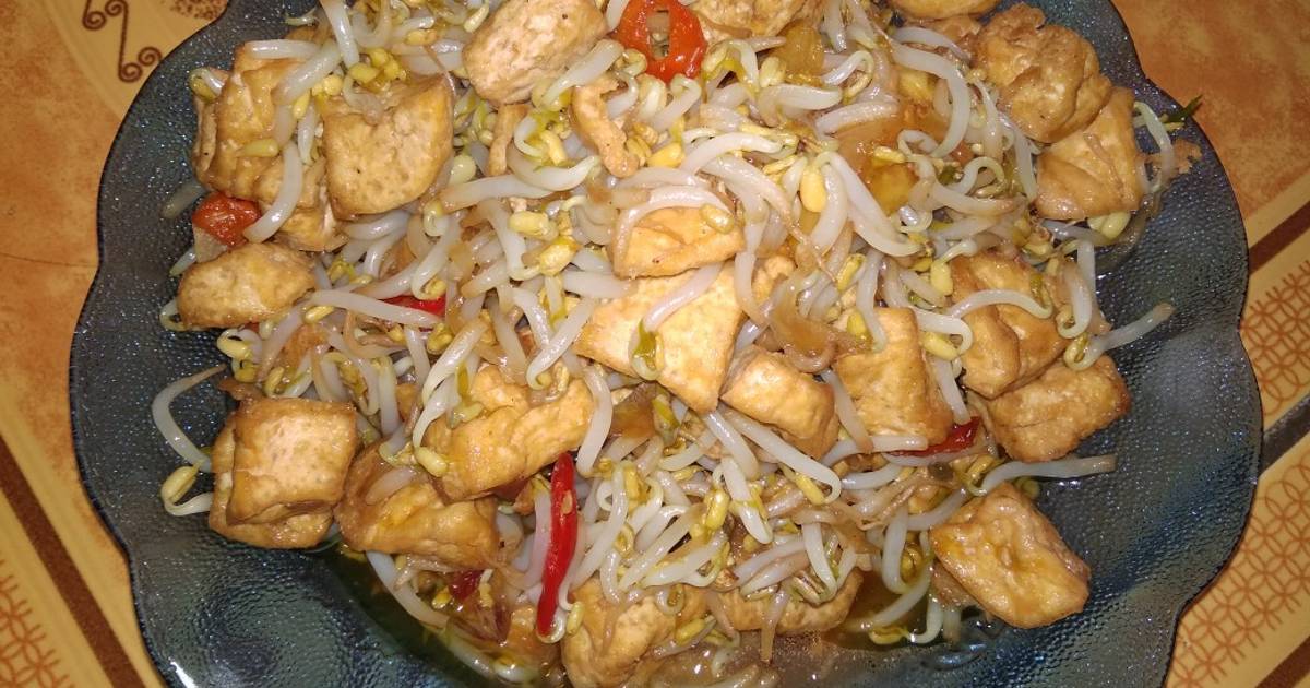 Resep Tumis toge tahu saus tiram oleh Sinta Nani Utami - Cookpad