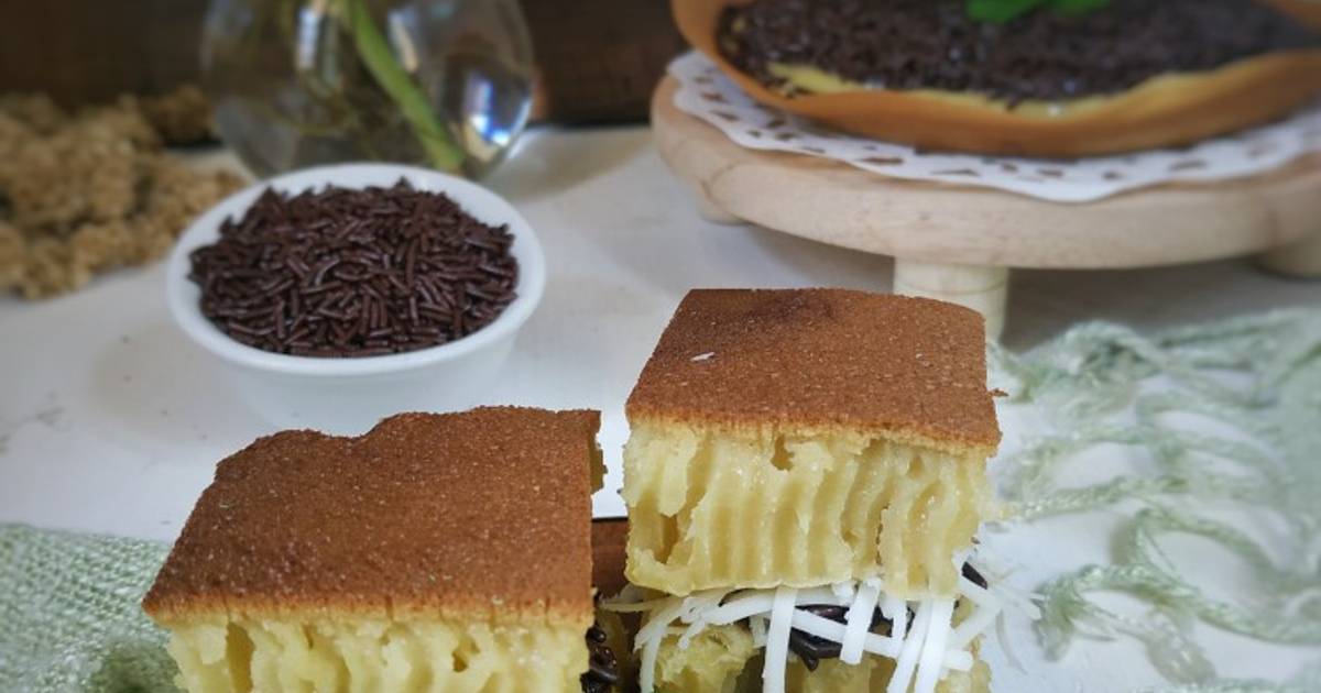 Resep Terang Bulan Teflon oleh Tri Yunianti - Cookpad