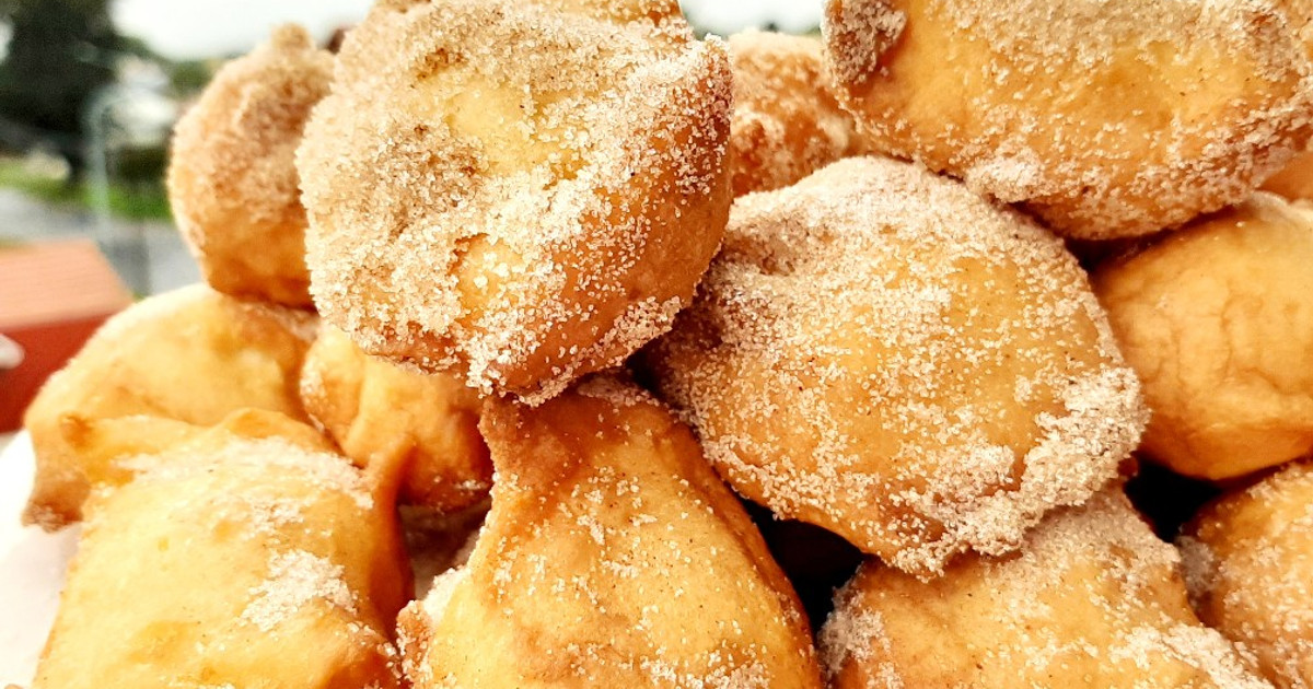 Buñuelos De Manzana 🍎 Y Canela Receta de Norali - Cookpad
